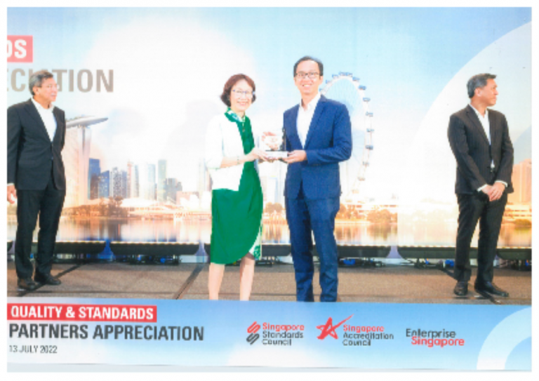 Mr. Philip Ong of Panasonic R&D Center Singapore has been awarded EnterpriseSG-SSC/SAC ...